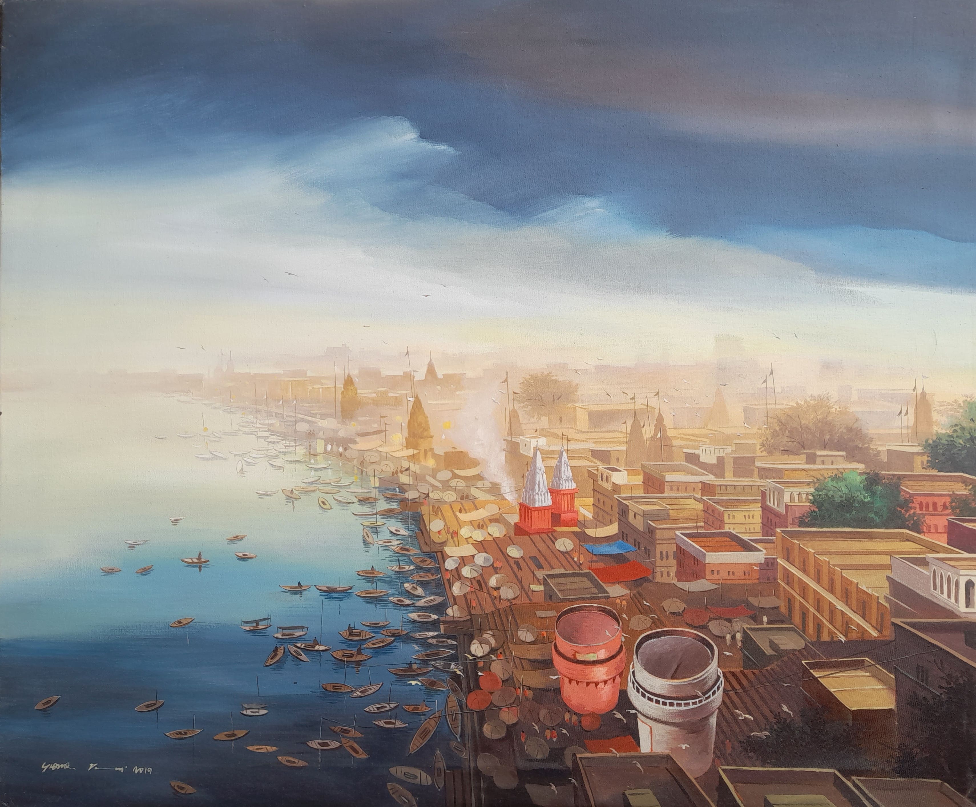 Dream City 18 by Subir Dey - MayinArt