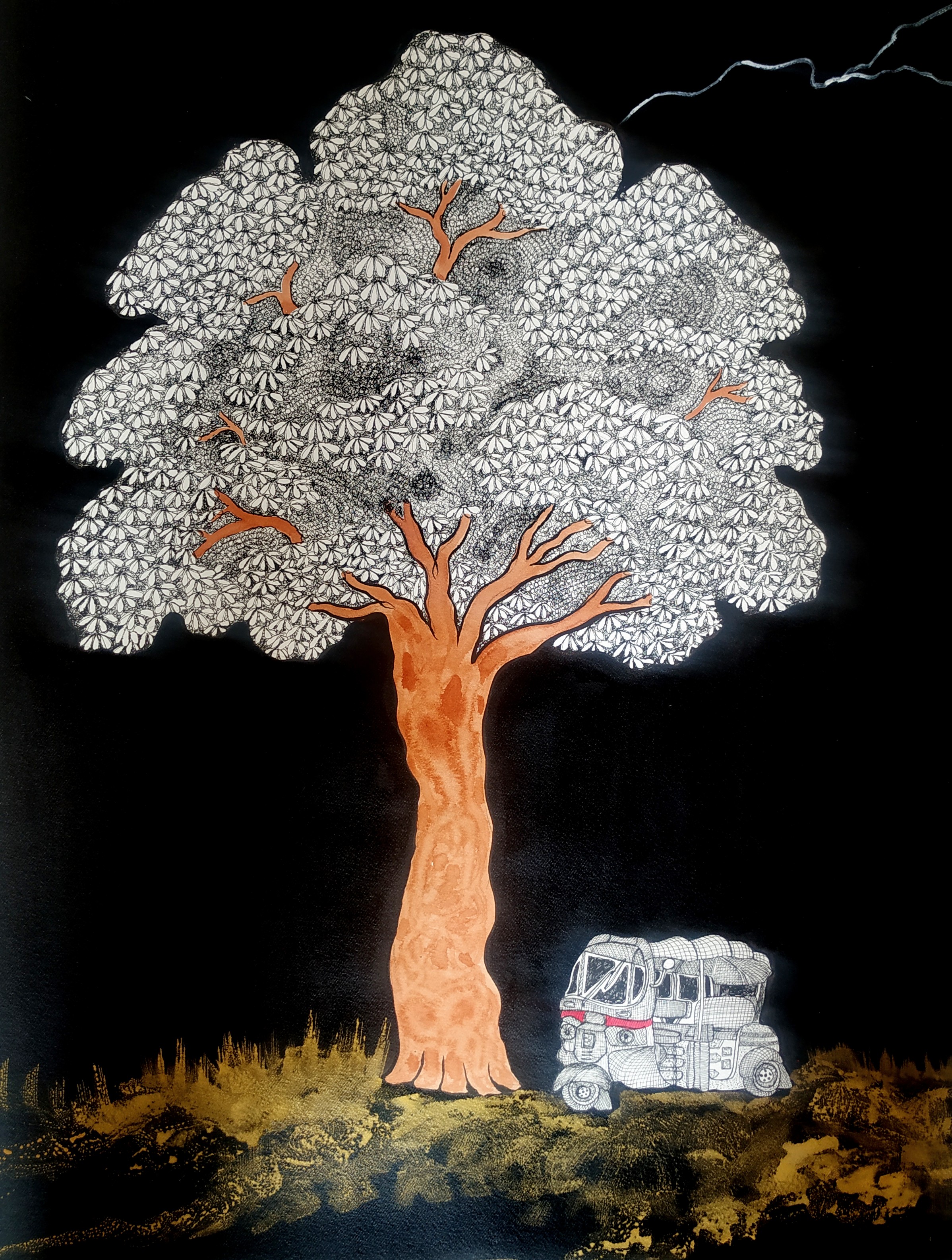 Meeting Point #2 by Runa Biswas - MayinArt